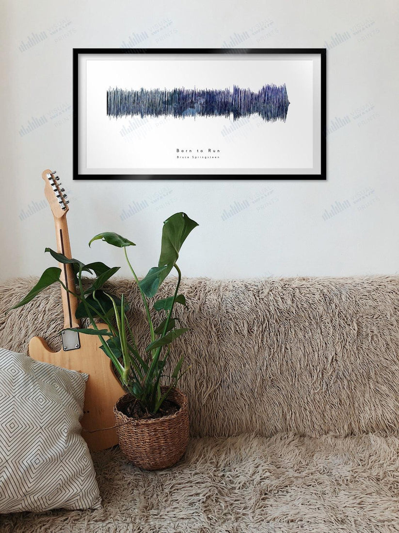 Born to Run by Bruce Springsteen – Visual Wave Prints