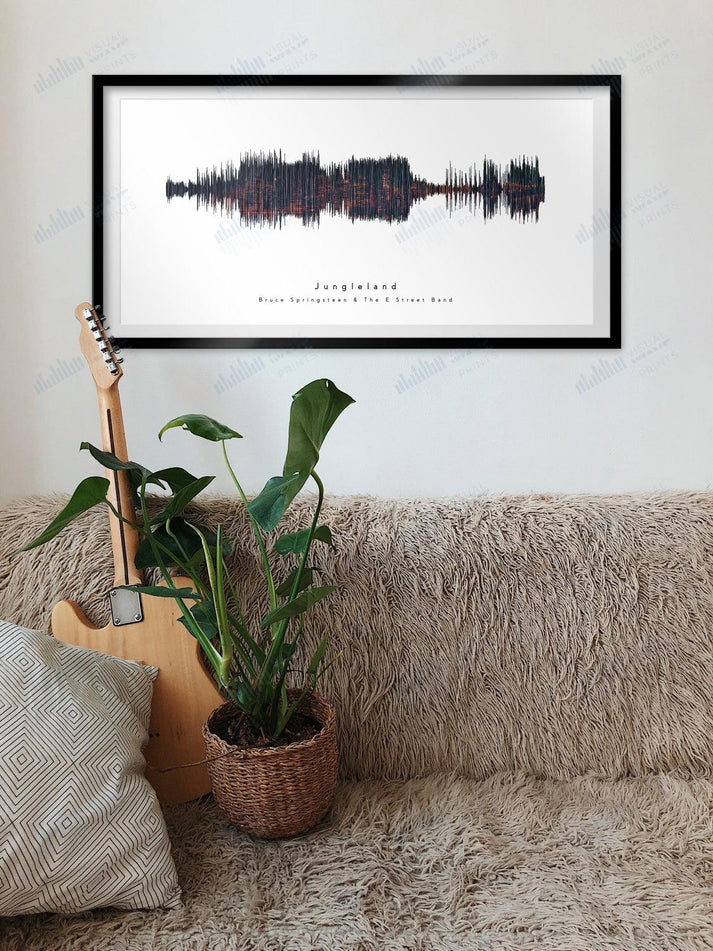 Jungleland by Bruce Springsteen – Visual Wave Prints