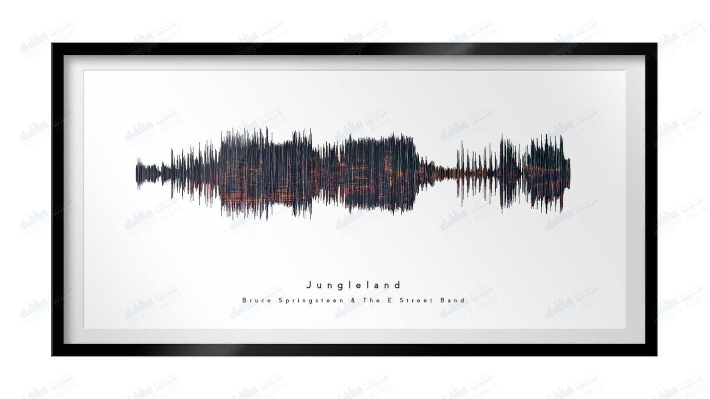Jungleland by Bruce Springsteen – Visual Wave Prints