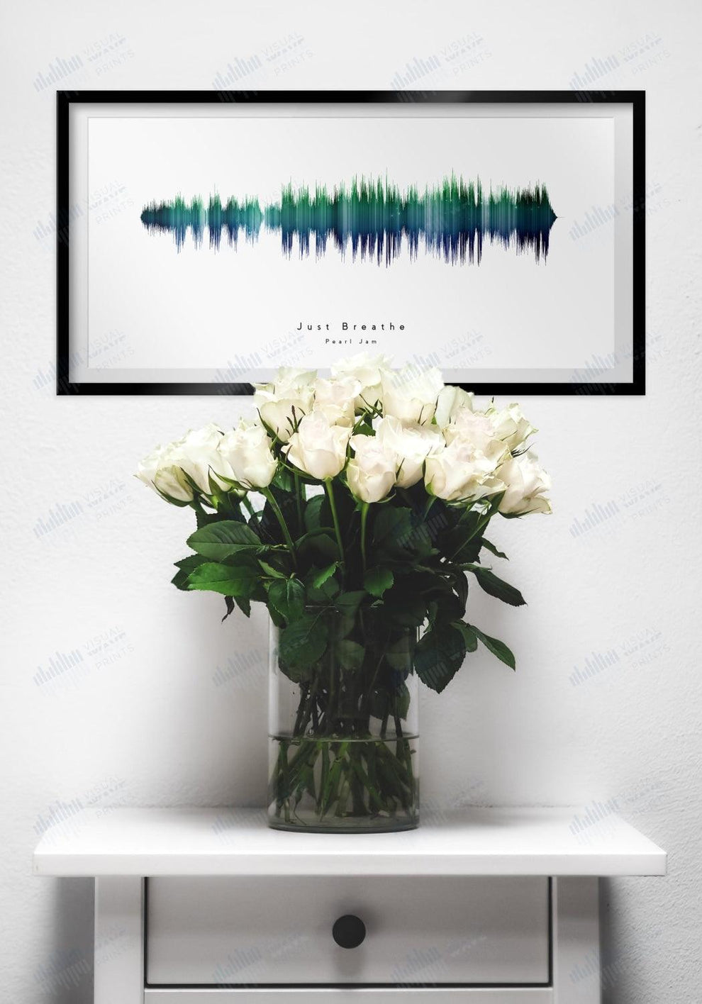 Just Breathe by Pearl Jam – Visual Wave Prints