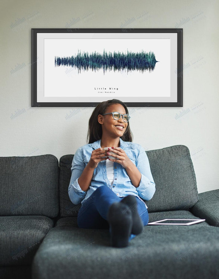 Little Wing by Jimi Hendrix – Visual Wave Prints