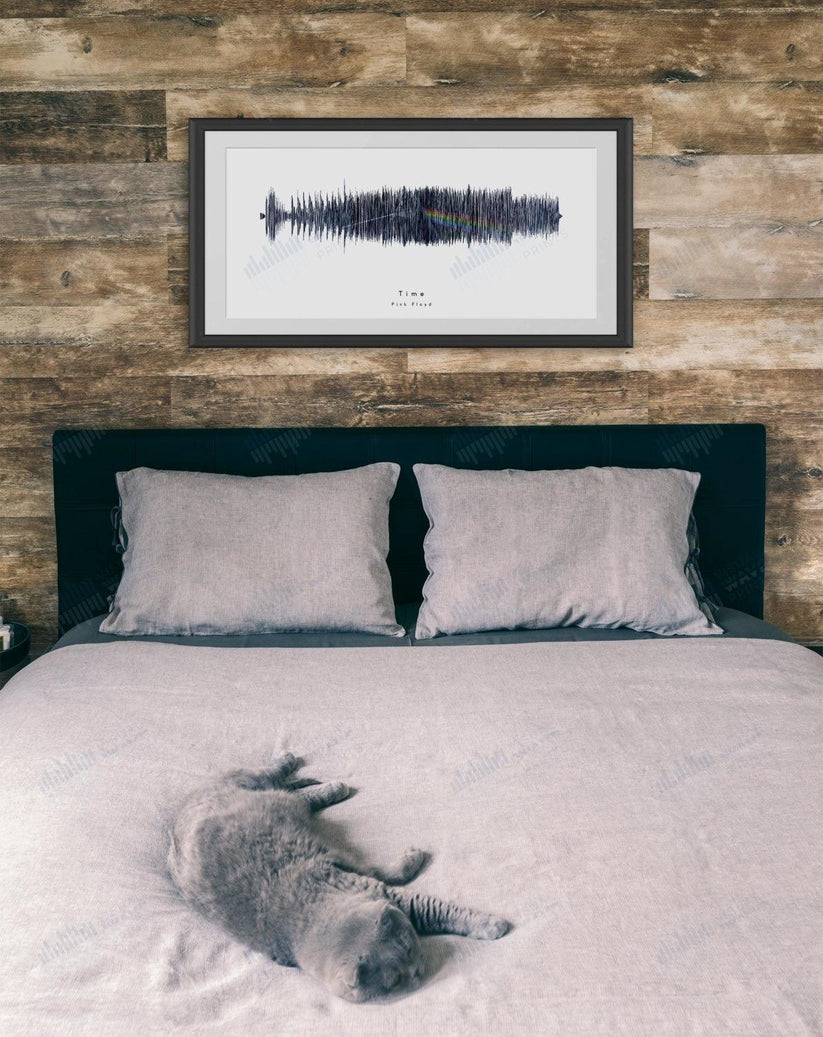 Time by Pink Floyd – Visual Wave Prints